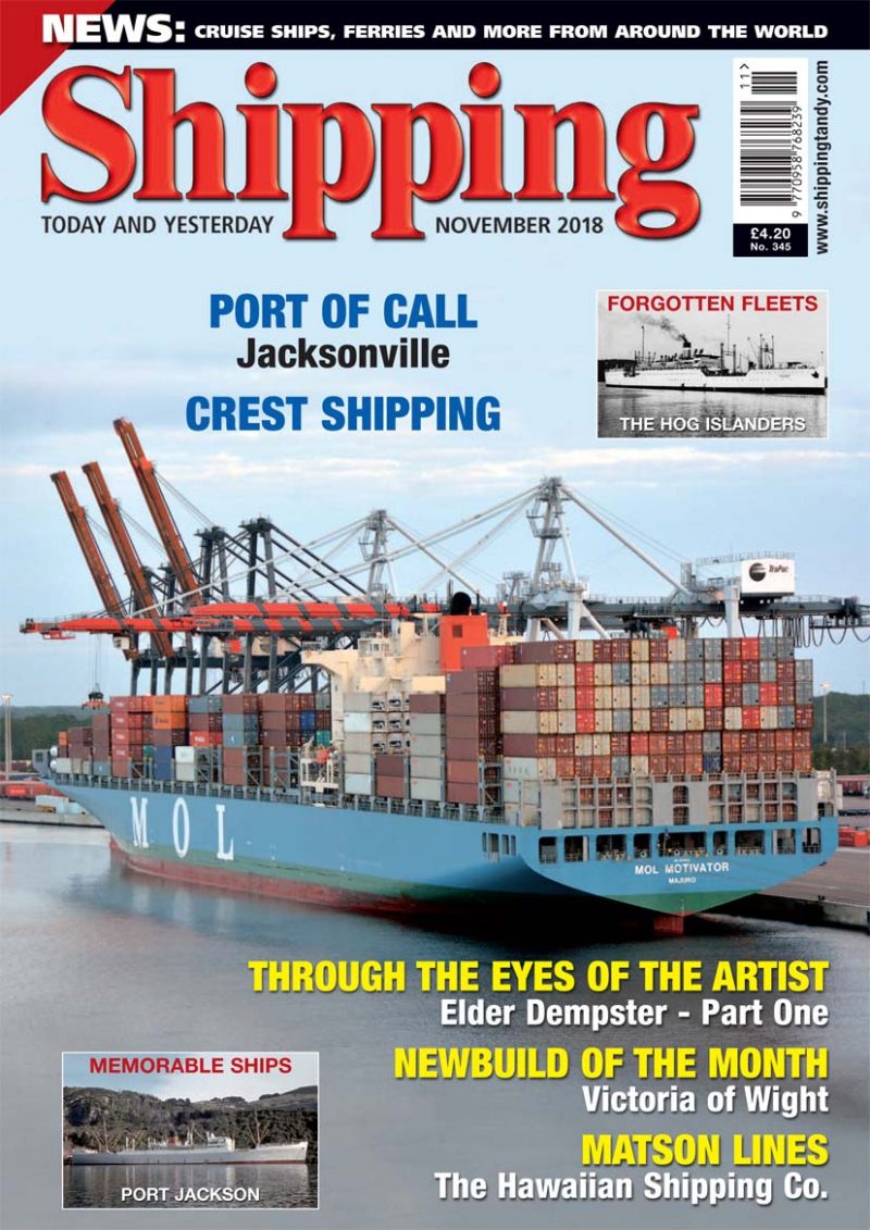 November 2018 - Shipping Today & Yesterday Magazine