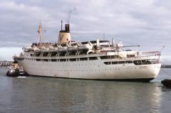 Fairsky of Sitmar Line - Shipping Today & Yesterday Magazine